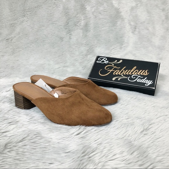 Universal Thread | Shoes | Universal Thread Womens Avianna Heeled Mules ...